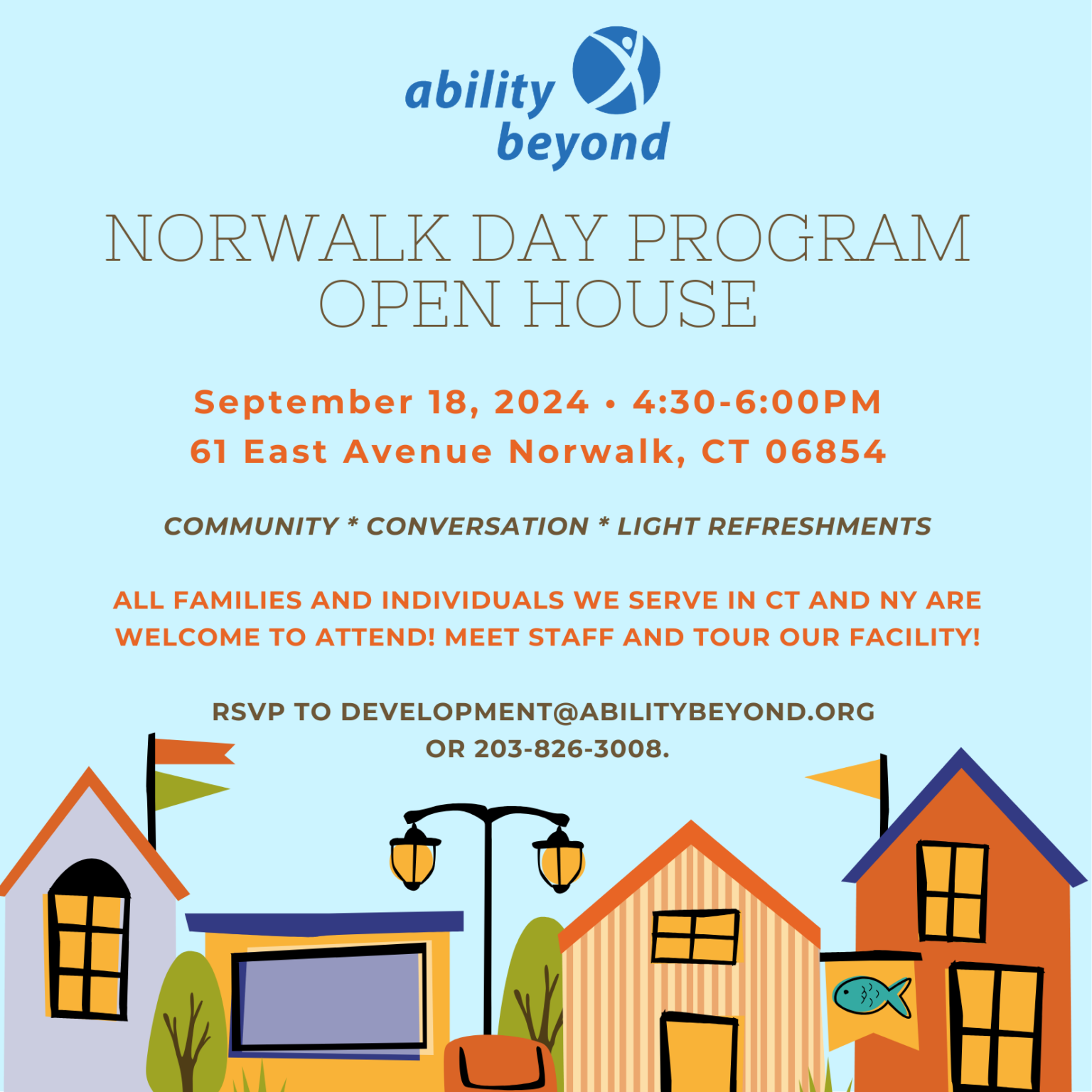 Norwalk Day Program Open House - September 18 - Ability Beyond